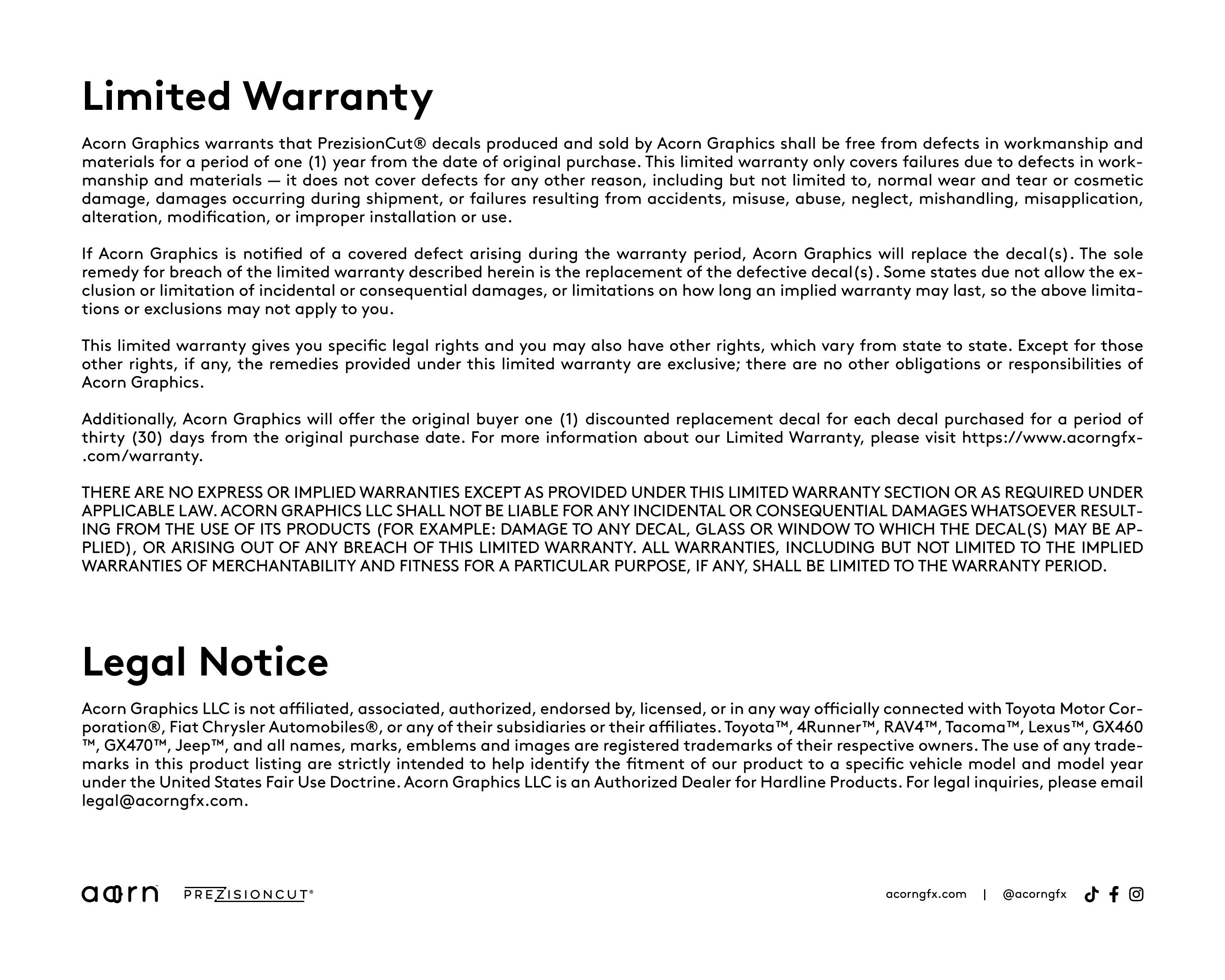 DTOM Flag Prezisioncut® Vinyl Window Decal Fits 2005-2023 - Etsy