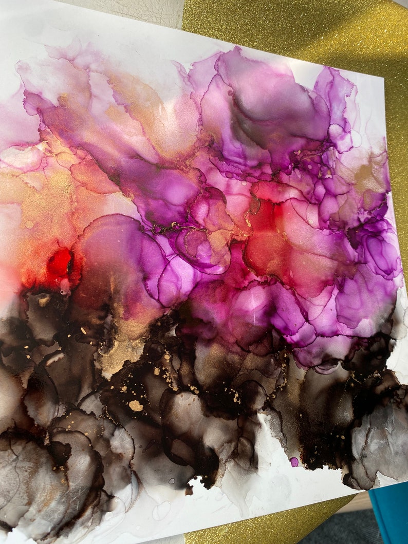 Alcohol Ink Wisps - Etsy