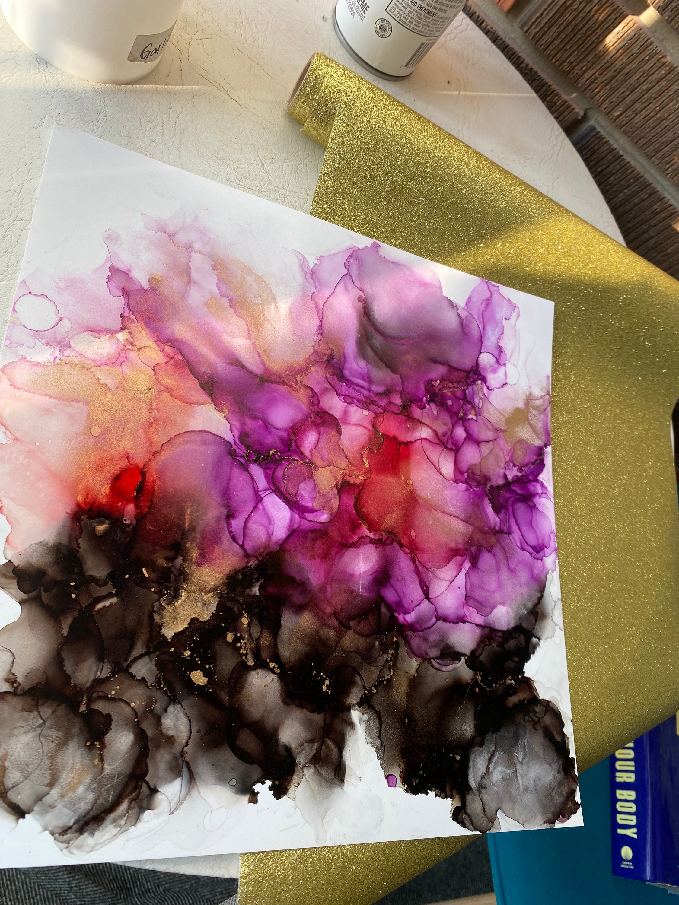 Alcohol Ink Wisps - Etsy