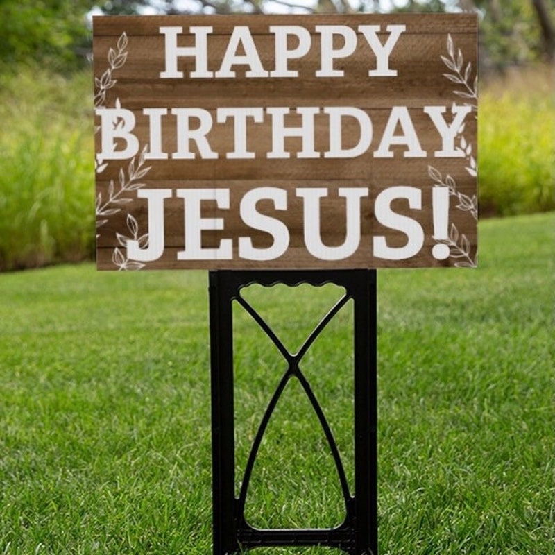 Happy Birthday Jesus - Etsy