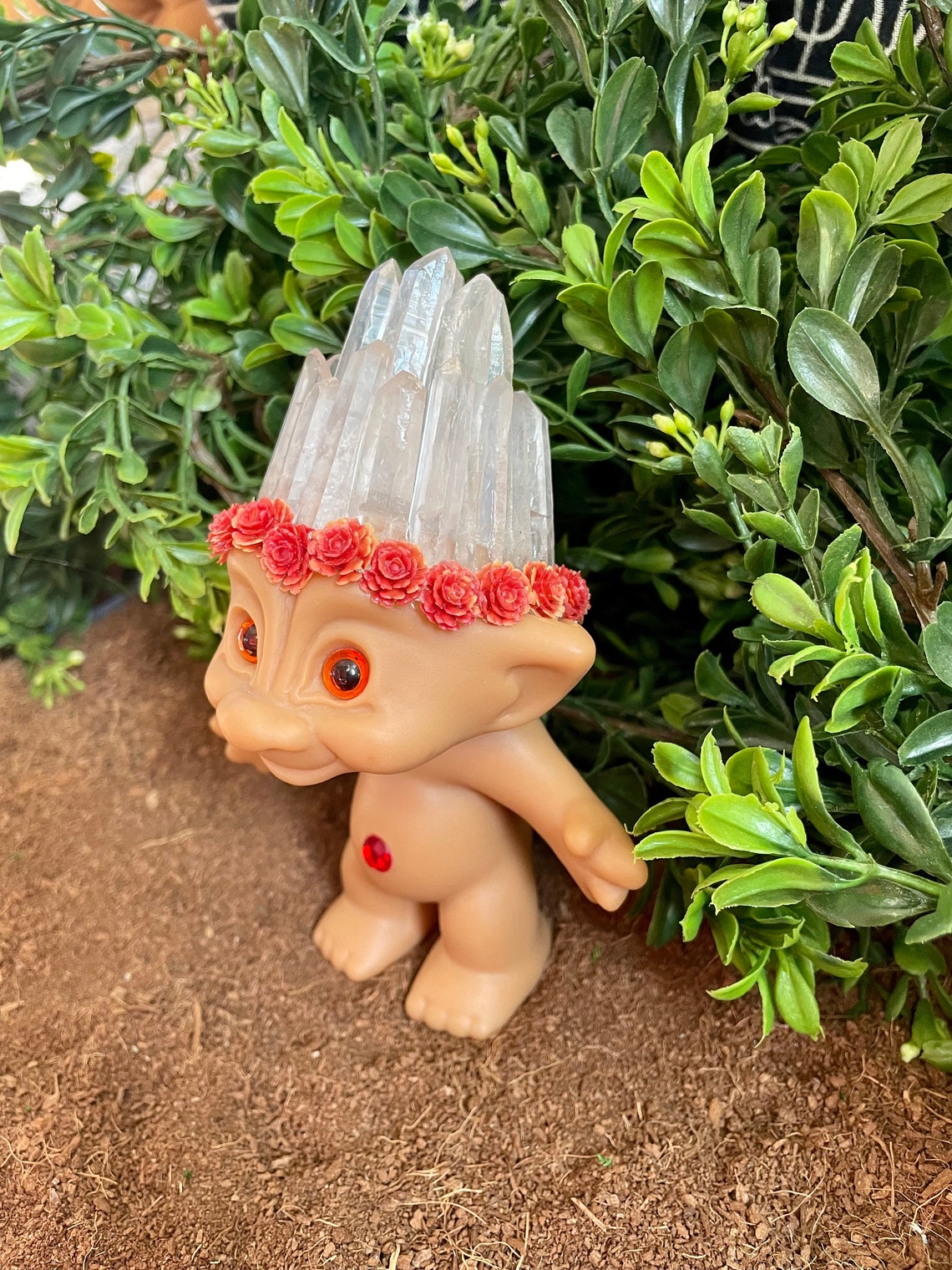 Vintage Troll Doll Crystal Troll Doll Garden Troll Doll - Etsy