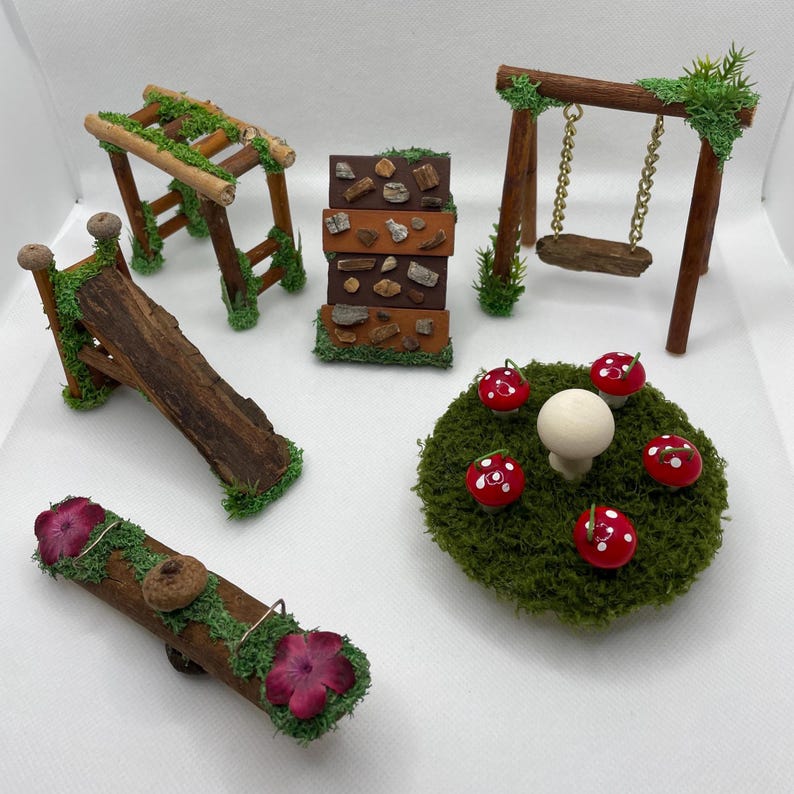 Fairy See-saw, Miniature Teeter Totter, Fairy Playground - Etsy