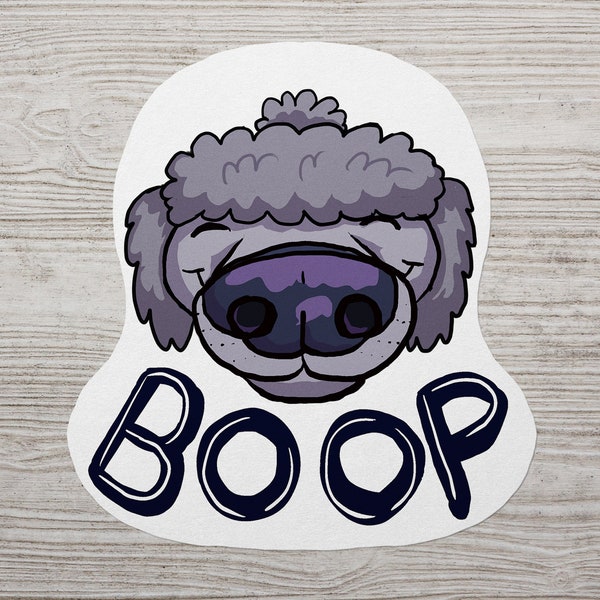 Poodle Sticker - Etsy