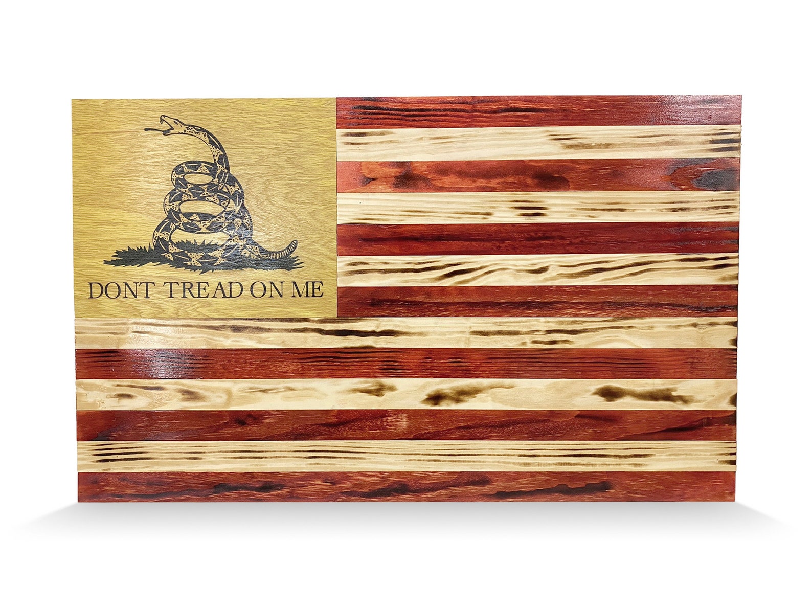 Handmade Thin Blue Line American Flag Wall Art Rustic Home - Etsy