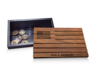 Challenge Coin Display - Etsy