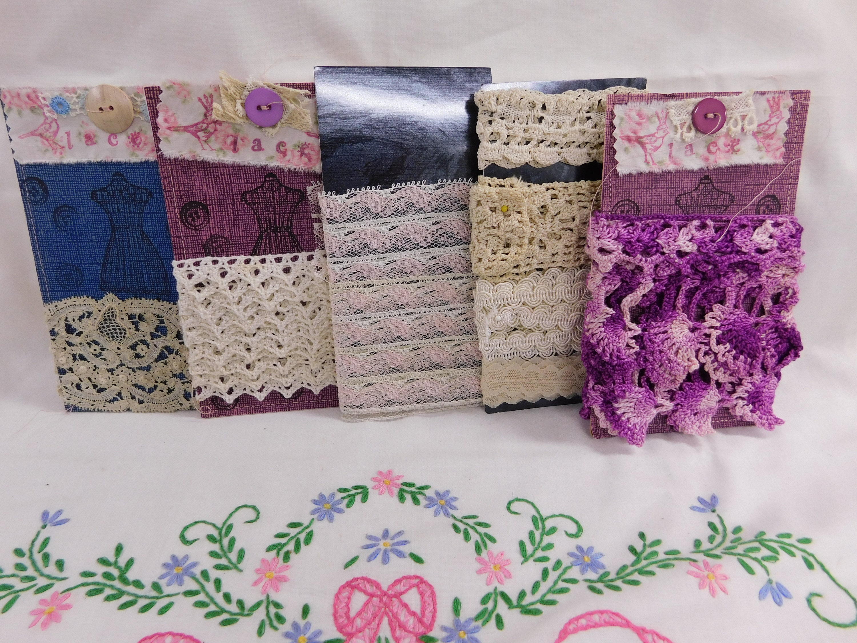 Vintage Lace Cards item 3 - Etsy