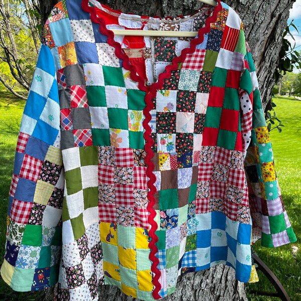 Patchwork Tunic - Etsy