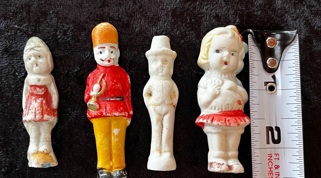 FOUR Antique Penny Dolls - Etsy