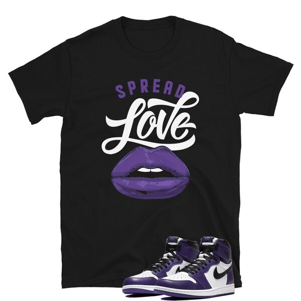 Purple Jordan Shirt - Etsy