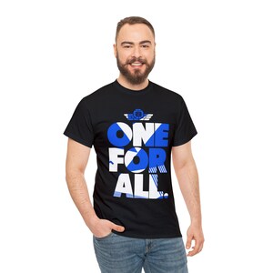 One for All Jordan 1 High OG Royal Reimagined Sneaker Matching Tee ...