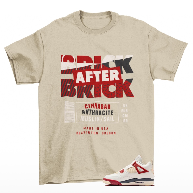 Brick Jordan 4 - Etsy