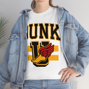 Dunk University Dunk High Reverse Goldenrod Sneaker Matching Tee Shirt ...