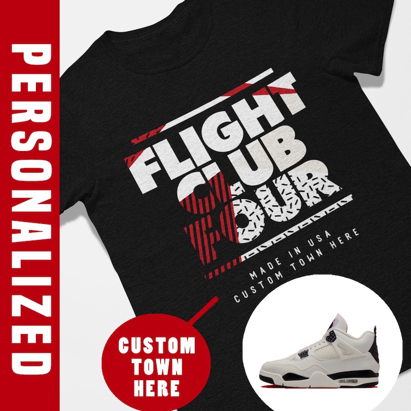 Flight Club Jordan 4 - Etsy