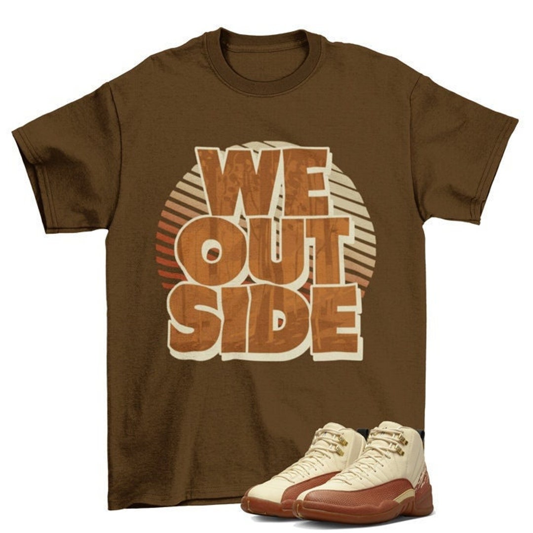 We Outside Jordan 12 Eastside Golf Matching Sneaker Tee Shirt - Etsy