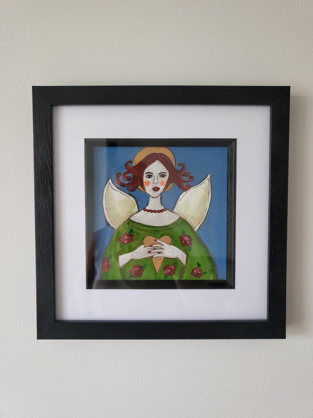 Angel Unique Hand Painted With Intention - Etsy