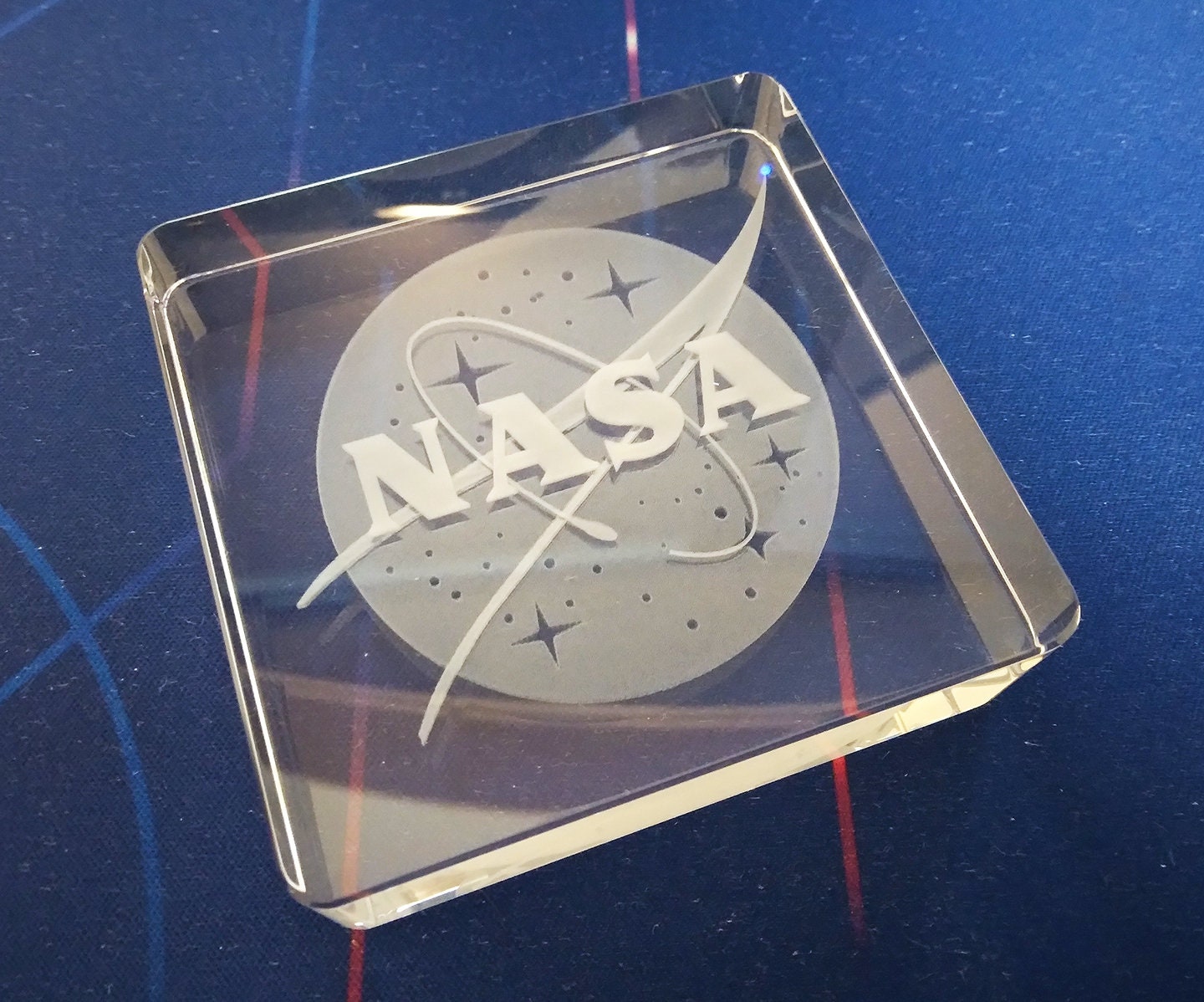 NASA Logo Paperweight - Etsy