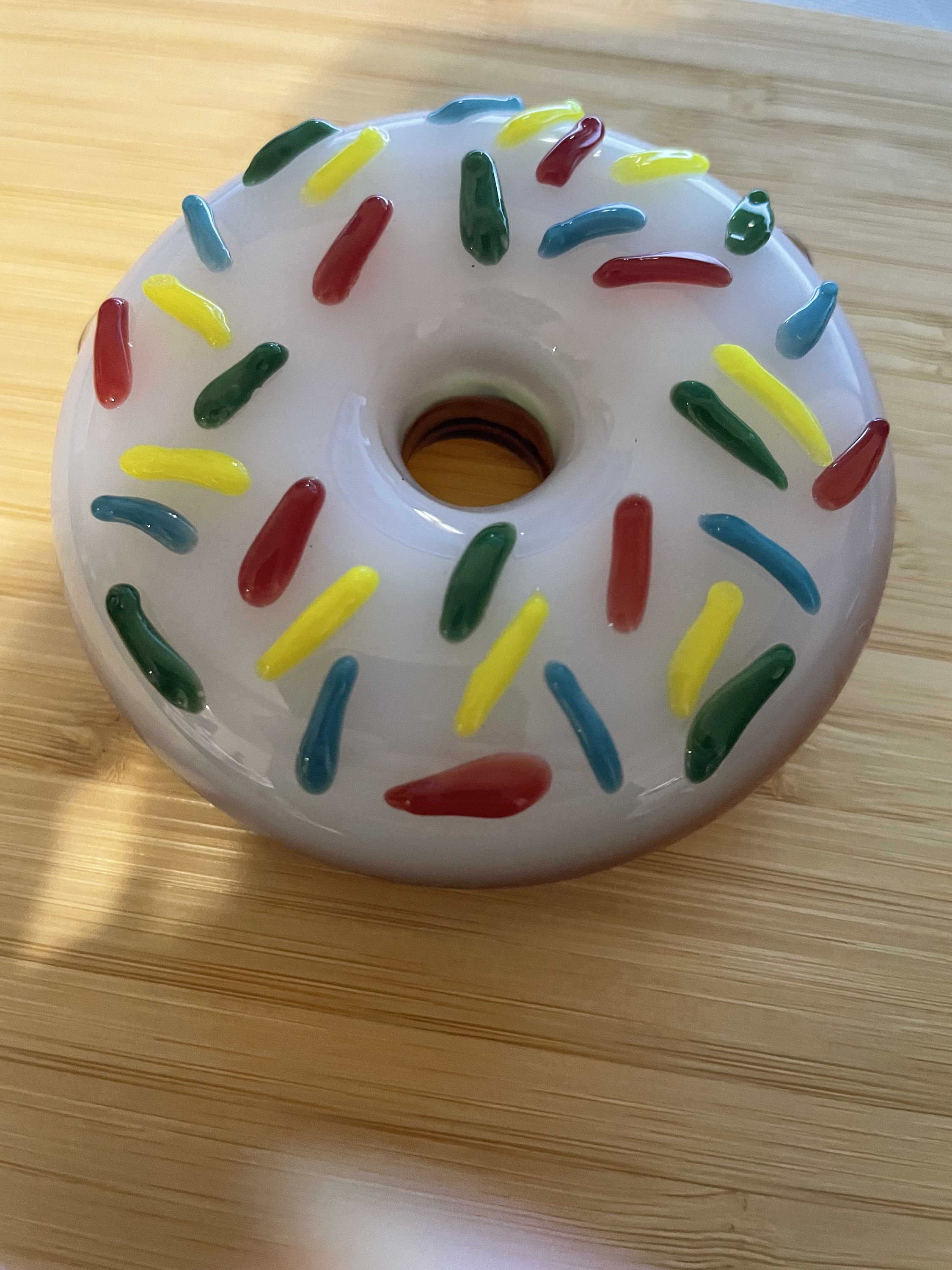 Donut Pipe for Tobacco Glass - Etsy