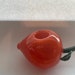 Pipe Peach Pipe Glass Hand Pipe Pink Peach Pipes Unique - Etsy
