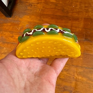 Taco Pipe Bowl Glass Taco Pipe Bowl Pipe Bowl Pipe Glass Gift Pipe ...