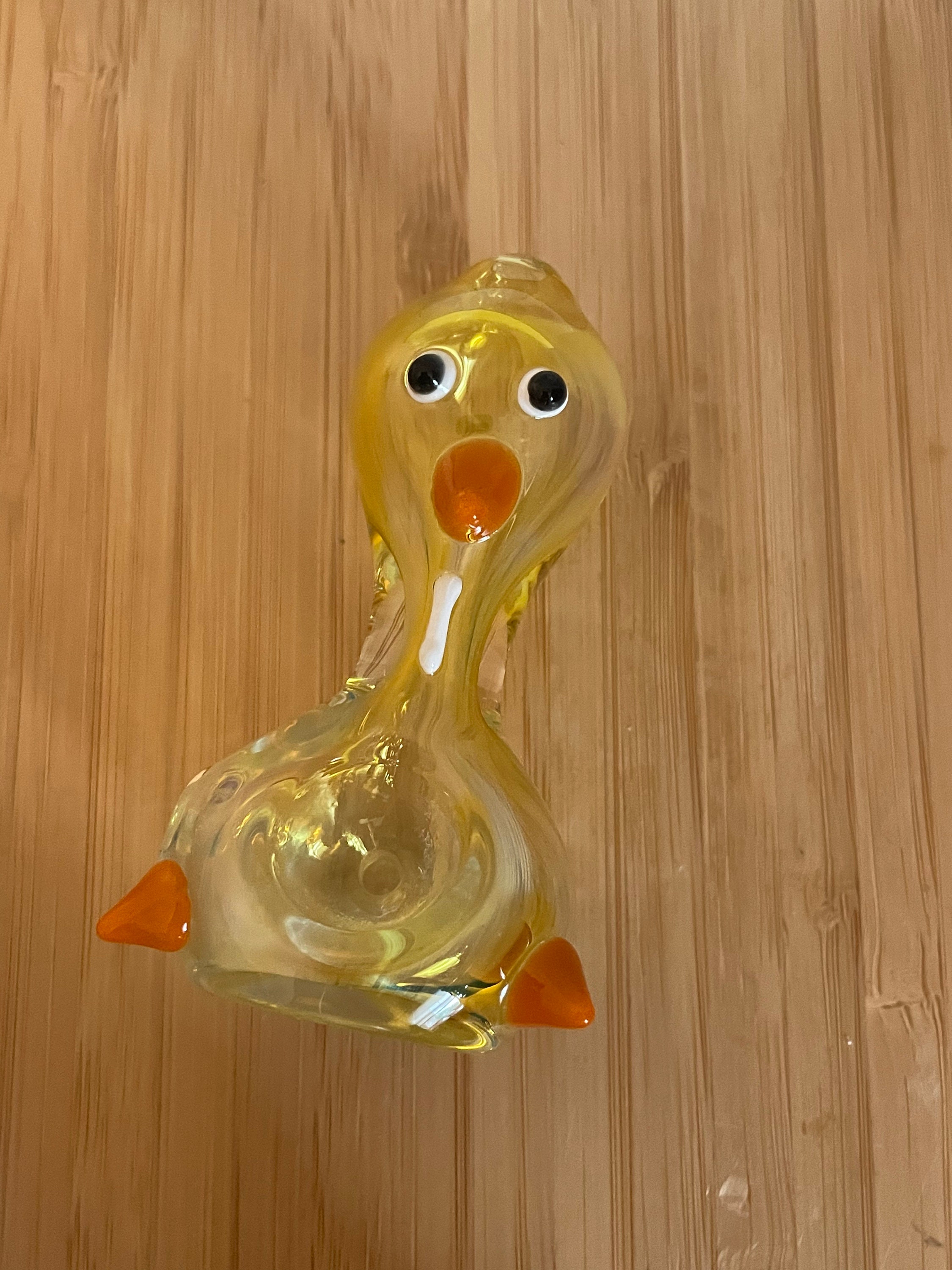 Glass Pipe Duck Unique 4 Tobacco Pipe Bowl - Etsy