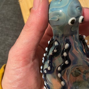 Pipe Octopus Bowl Pipe Hand Pipe Glass Pipe Unique Handmade Pipe Bowl ...