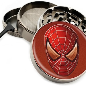 Pipe Spiderman Pipe Glass Pipe Spiderman Grinder - Etsy