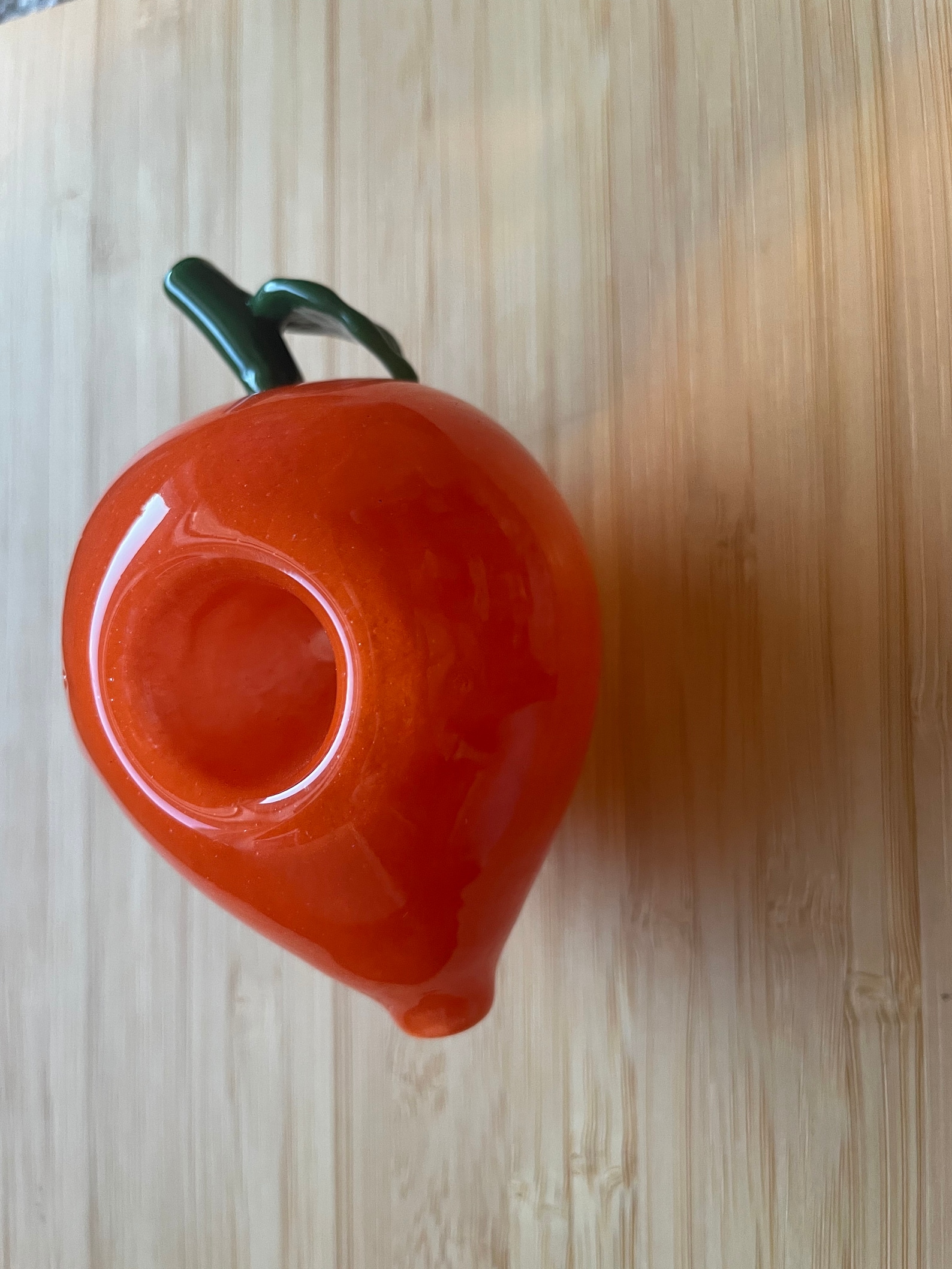 Pipe Peach Pipe Glass Hand Pipe Pink Peach Pipes Unique - Etsy