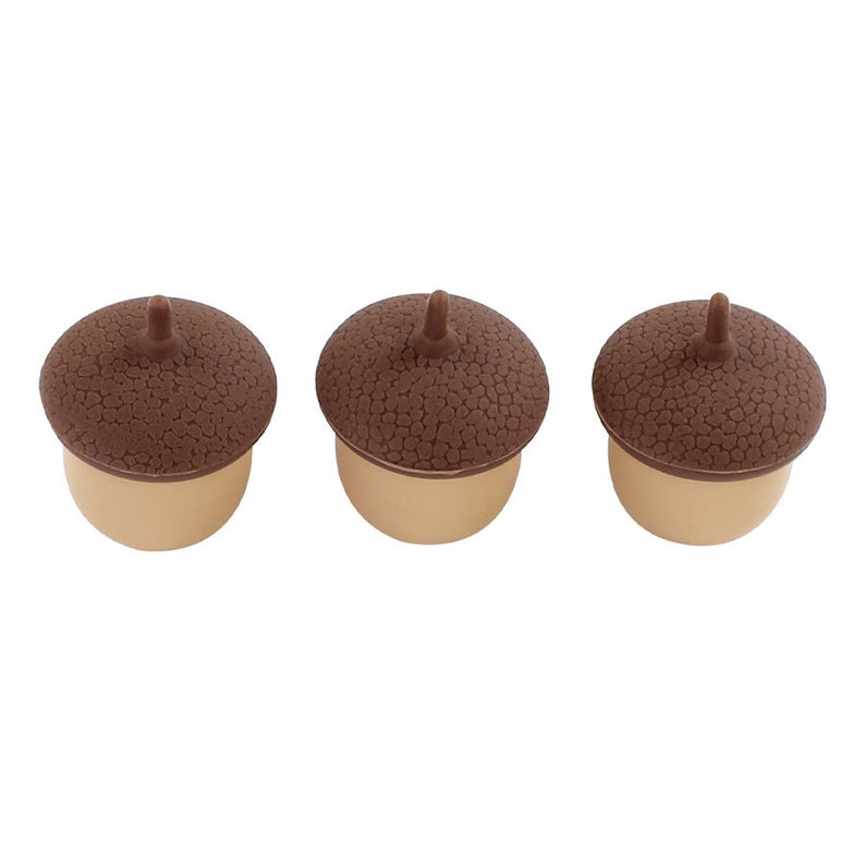 3x Silicone Puck Acorn Silicone Container 6 Ml. - Etsy