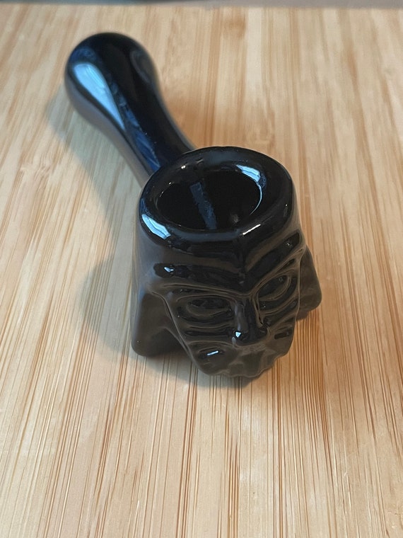 Darth Vader Pipe Bowl Star Wars Glass Pipe Hand Pipe - Etsy