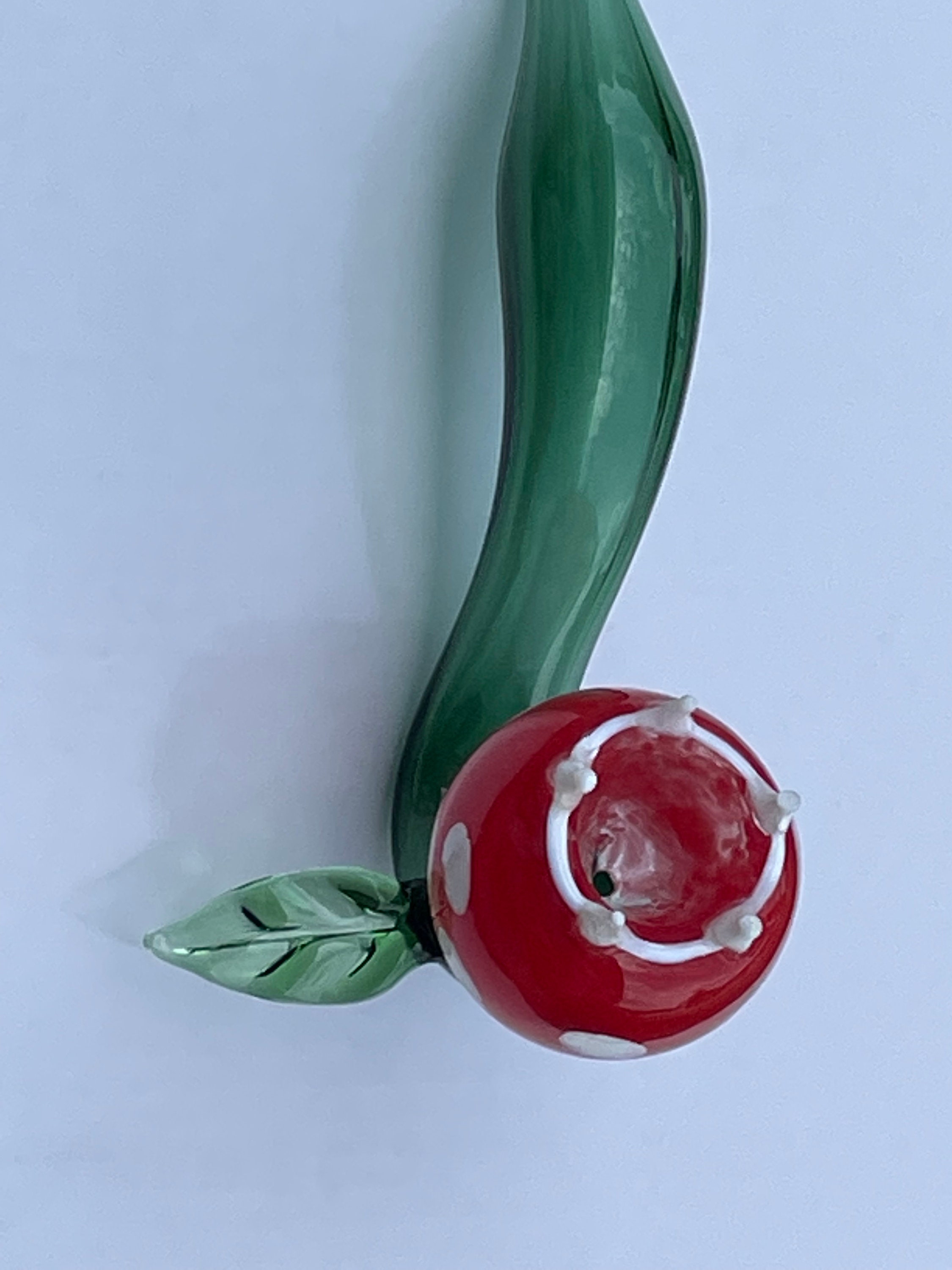 Glass Pipe Hand Pipe Mushroom Bowl Pipe Unique Handmade Pipes - Etsy