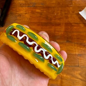 Pipe Glass Pipe Taco Pipe Bowl Pipe Glass Gift Pipe Unique Handmade ...