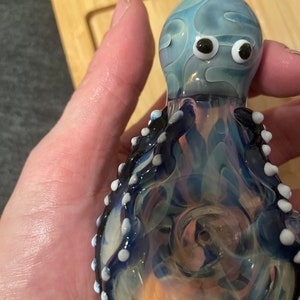 Pipe Octopus Bowl Pipe Hand Pipe Glass Pipe Unique Handmade Pipe Bowl ...