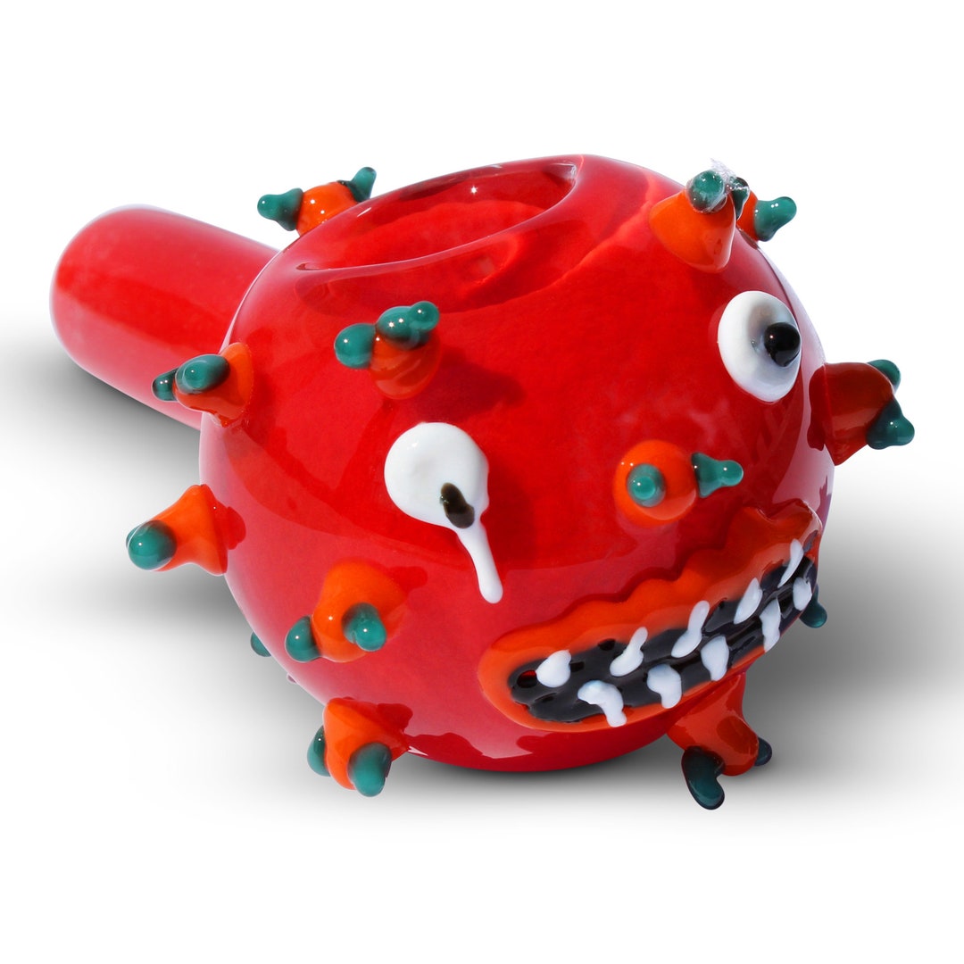 Monster Pipe Glass Pipe Bowl Alien Pipe Hand Pipes Corona Gift Pipe ...