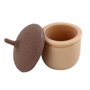 3x Silicone Puck Acorn Silicone Container 6 Ml. - Etsy