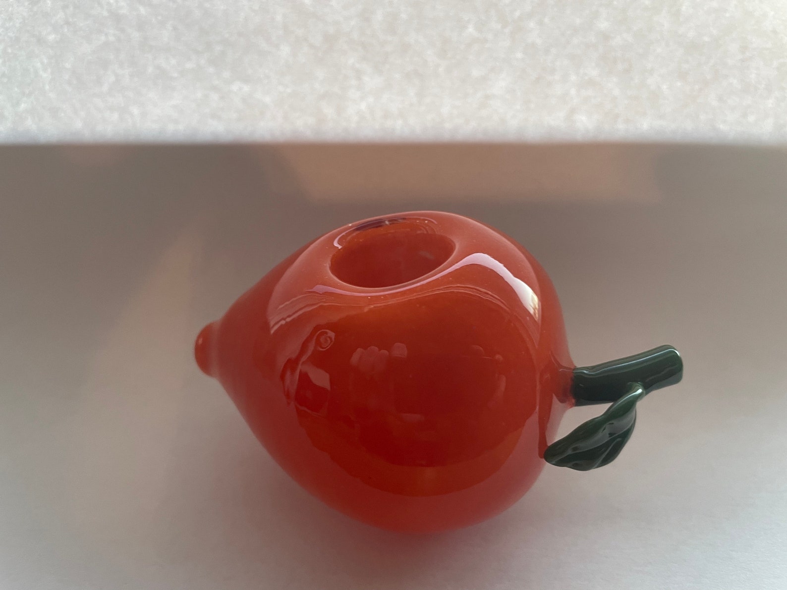 Pipe Peach Pipe Glass Hand Pipe Pink Peach Pipes Unique - Etsy