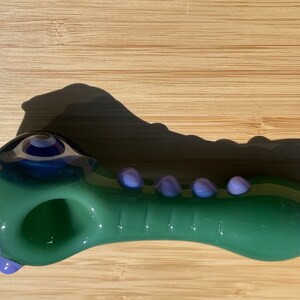 Pipe Glass Pipe Alien Pipe Monster Pipe Halloween Pipe Hand Pipe Eye ...