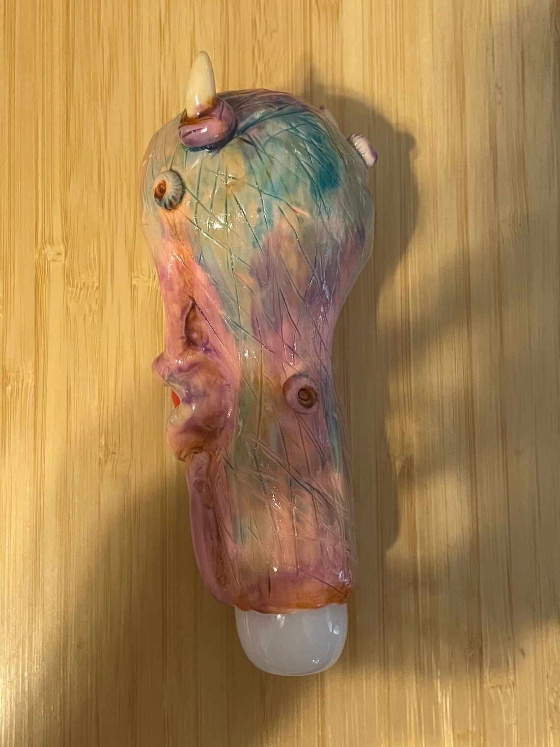 Monster Pipe 5.5 3D Tobacco Pipe Horns Devil Pipes | Etsy