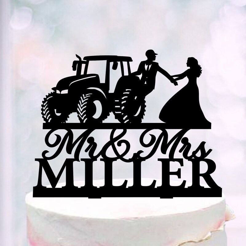 Country Cake Topper - Etsy
