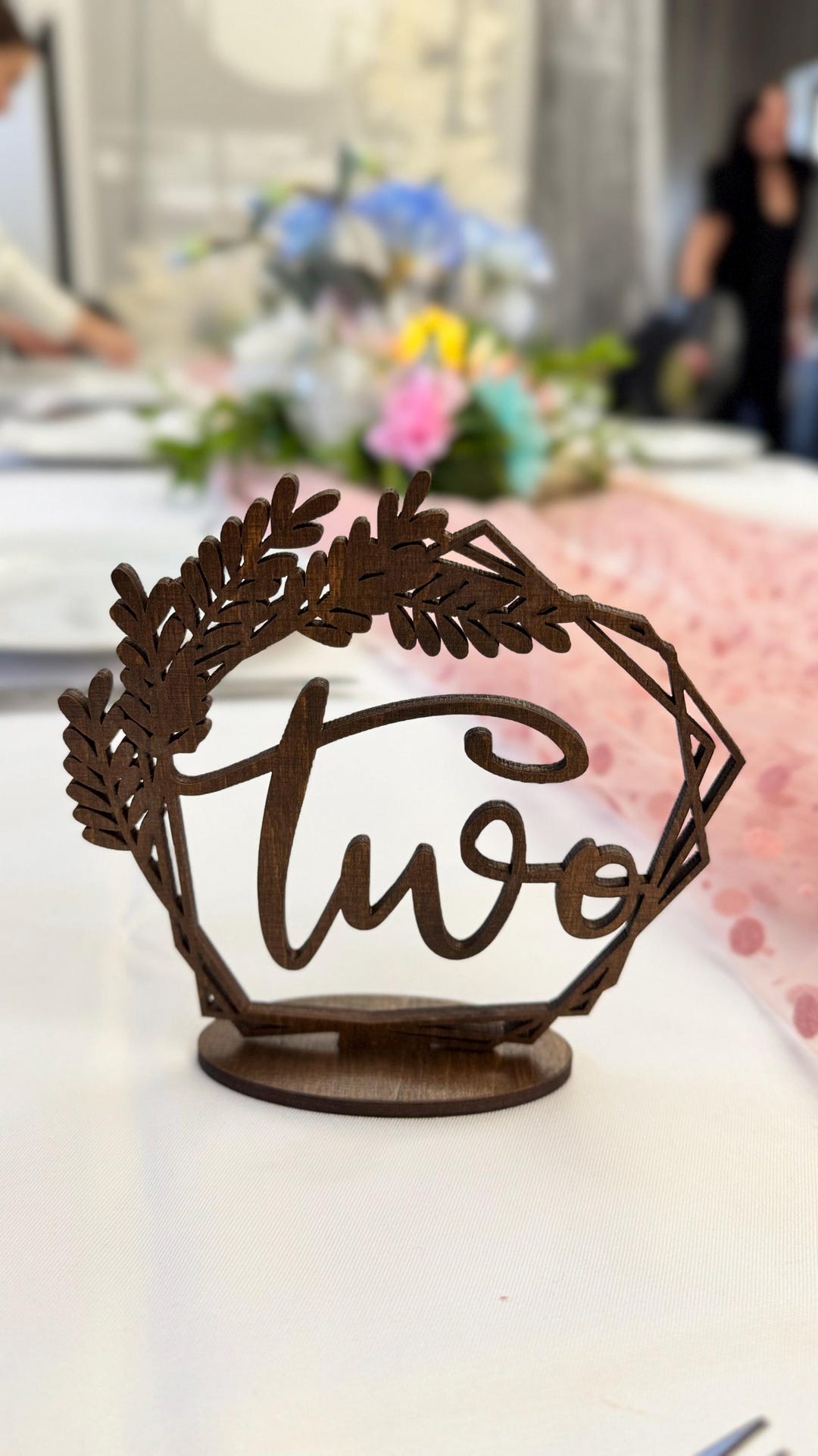 Wedding Table Numbers, Wooden Table Numbers, Boho Table Numbers, Wooden ...