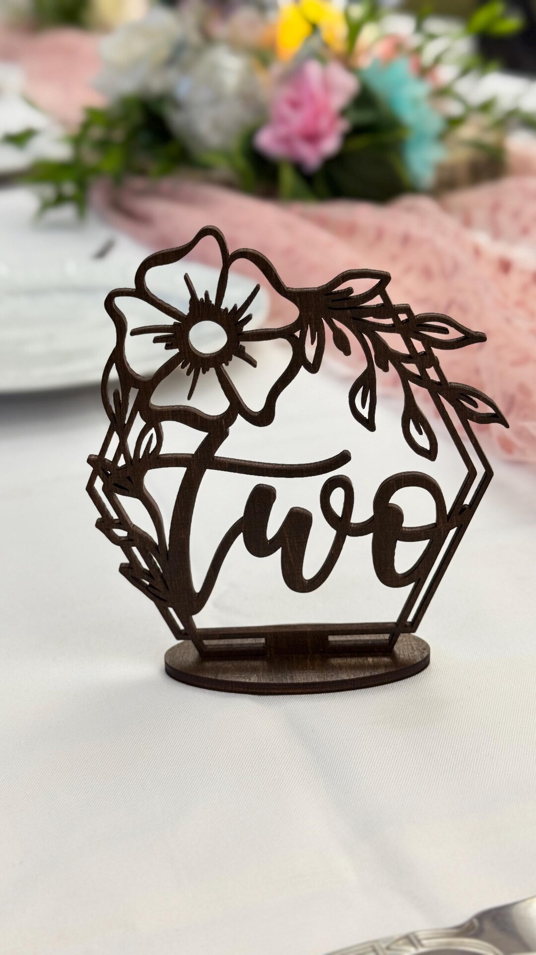 Rustic Wedding Signs, Wedding Table Numbers, Custom Wood Signs, Numbers ...