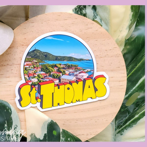 St. Thomas Usvi Stickers - Etsy