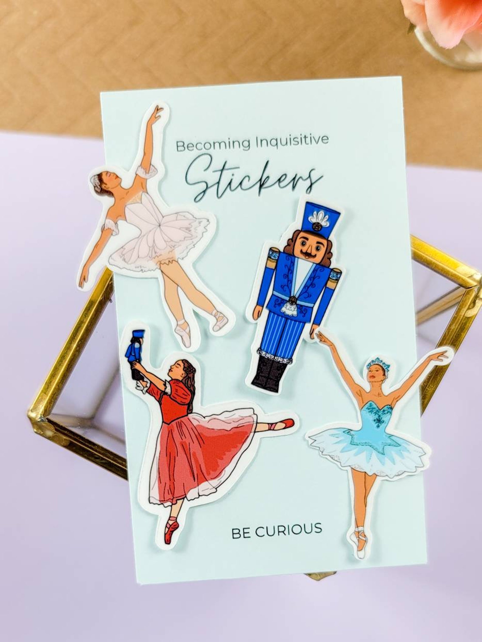 The Nutcracker Ballet Die Cut Sticker Pack - Etsy