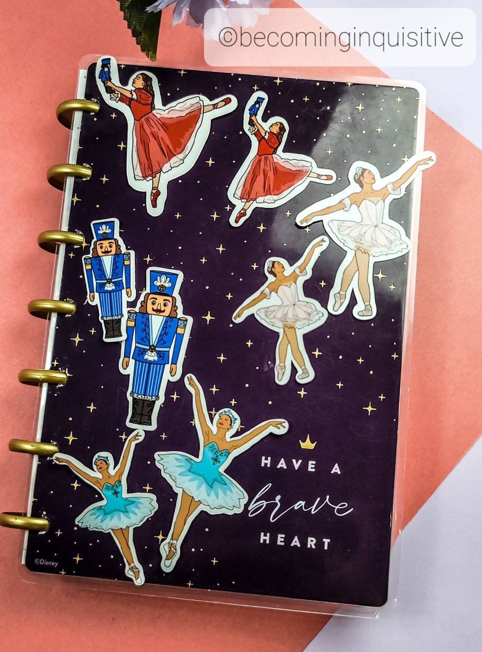 The Nutcracker Ballet Die Cut Sticker Pack - Etsy