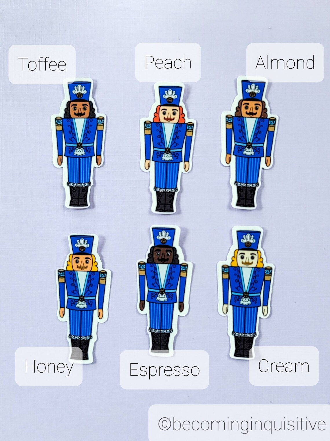 The Nutcracker Ballet Die Cut Sticker Pack | Etsy