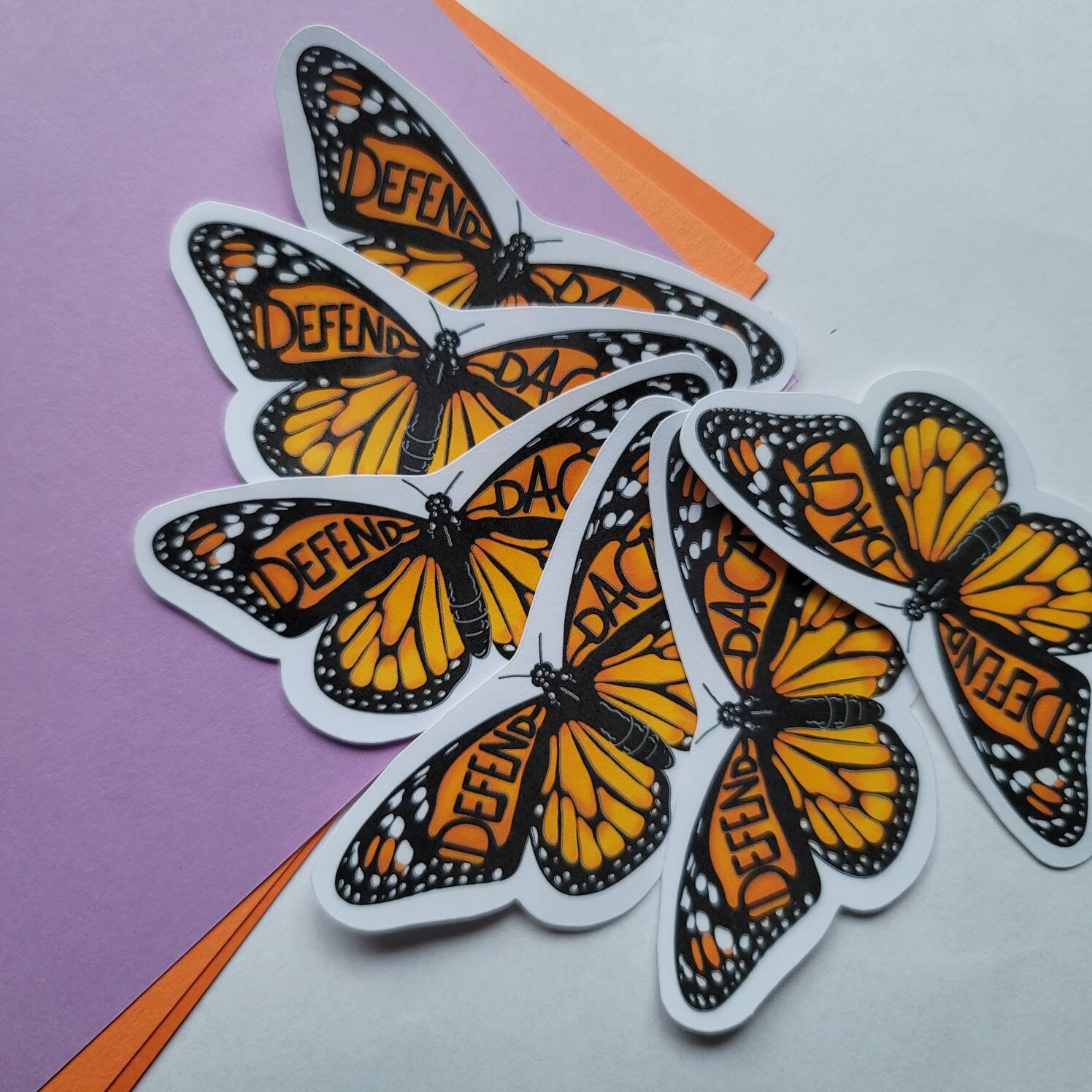 Stickers DACA Dreamer Monarch Butterfly Sticker Pack Paper & Party ...