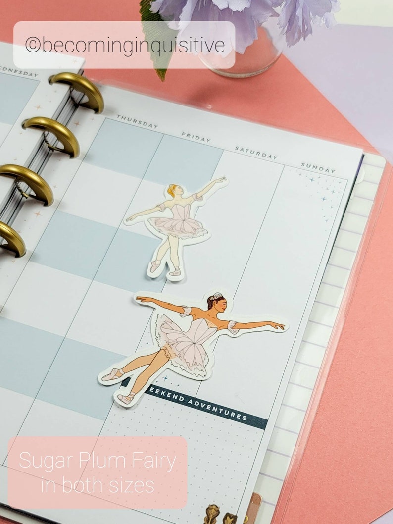 The Nutcracker Ballet Die Cut Sticker Pack - Etsy