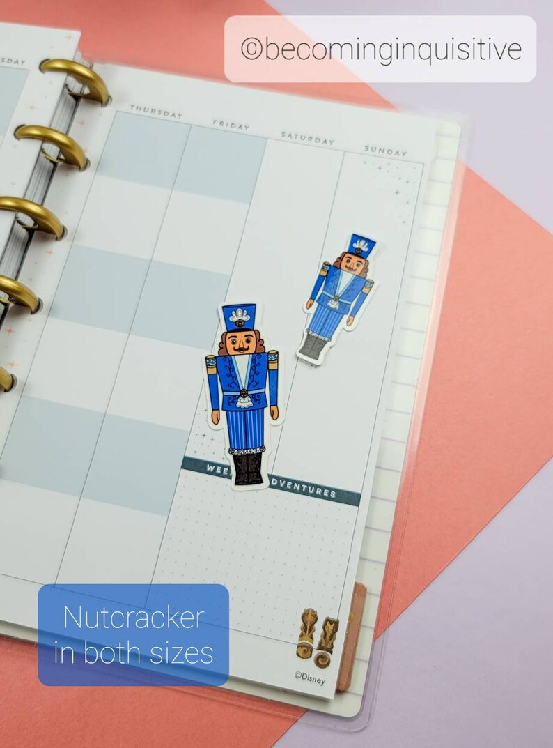 The Nutcracker Ballet Die Cut Sticker Pack - Etsy