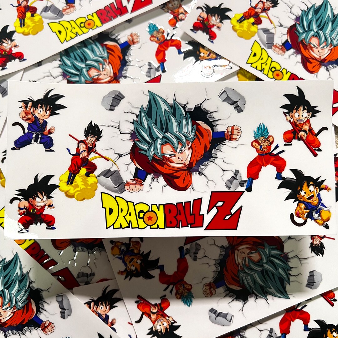 Dragon Ball Z UVDTF Wrap - Etsy