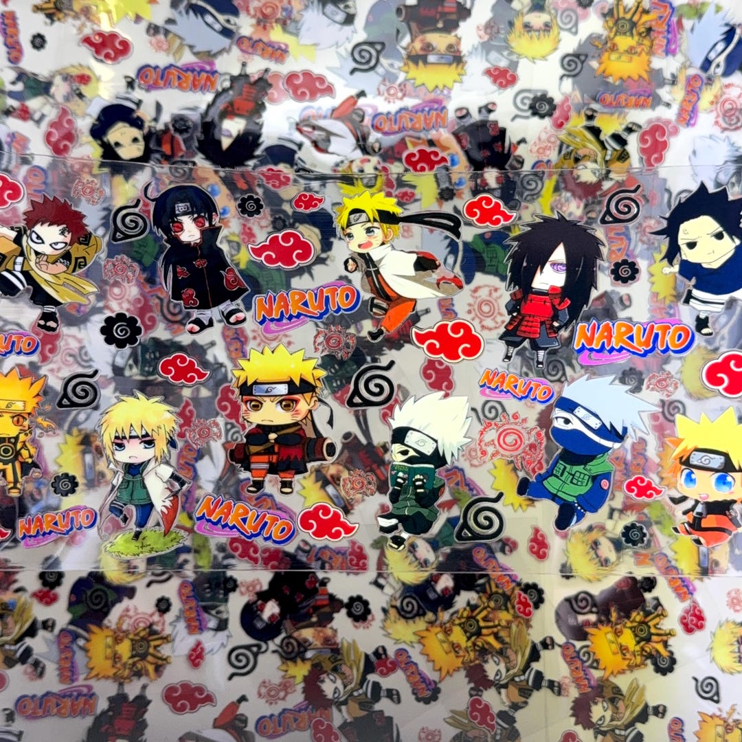 Naruto UVDTF Wrap - Etsy