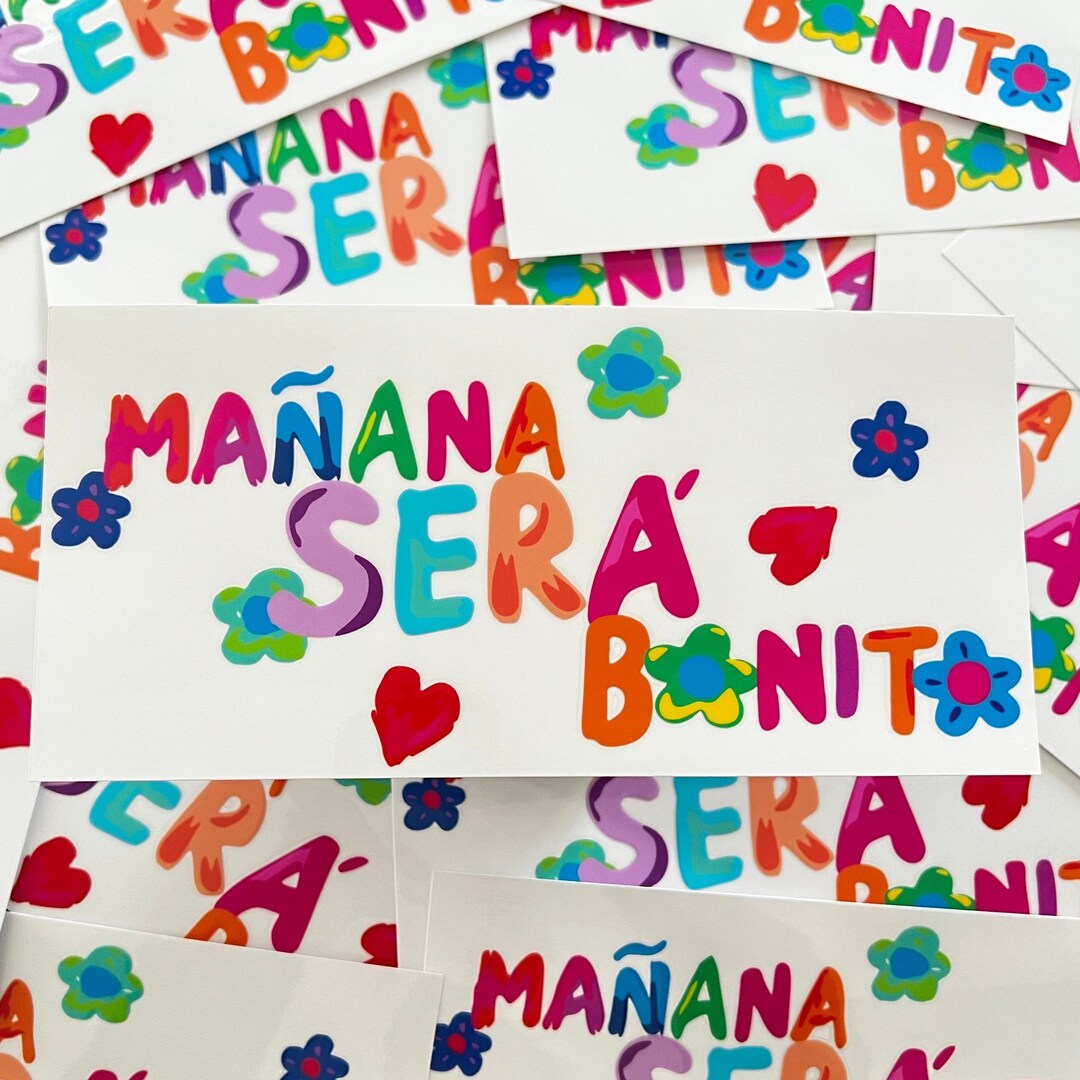 Mañana Sera Bonito UVDTF Wrap - Etsy